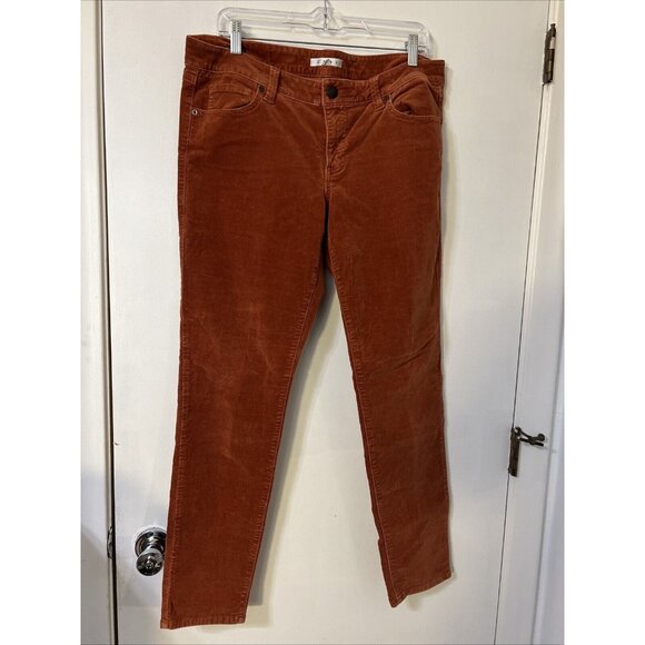 CAbi | Pants & Jumpsuits | Cabi 46 Pants Rust Orange Brown Corduroy ...